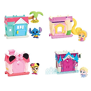 Disney Doorables Mini Playset Minnie Mouse’s Garden Cottage, Officially Licensed Kids Toys for Ages 5 Up by Just Play