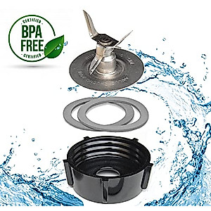 Oster Blender Replacement Parts Refresh O Ring Kit Speed Blade Jar Base With 2 Gasket Blend Compatible [4961 4902 Blender Parts]