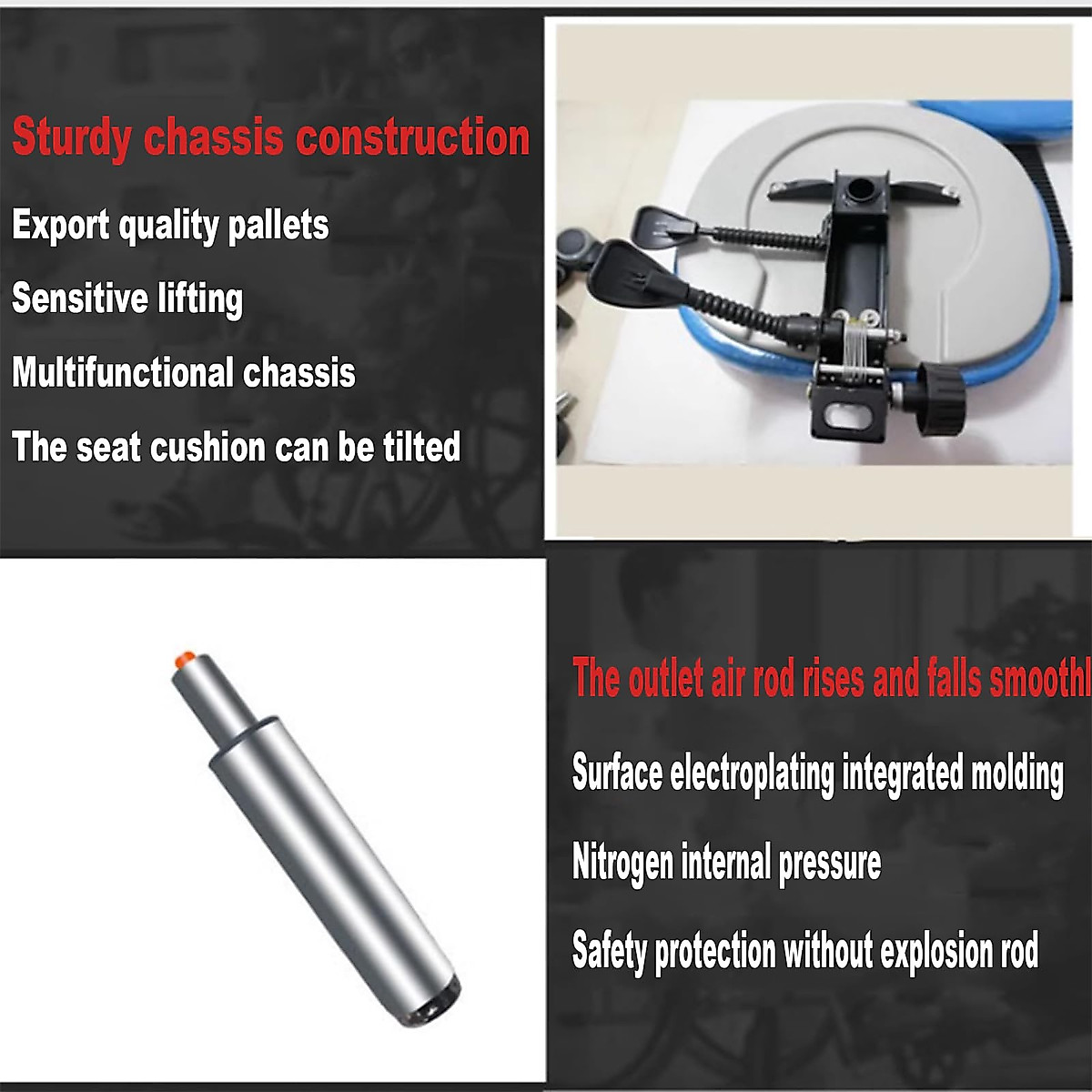 SFKLYU Adjustable Dental Medical Chair Dentist Doctor's Stool Ergonomic Dentist Chair with Backrest PU Leather,Light Blue,A