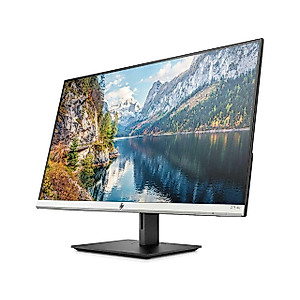 HP Newest Flagship 27" UHD 4K(3840 x 2160) 60Hz IPS LED Anti-Glare Monitor | AMD FreeSync | 5 ms Response Time | HDMI DisplayPort | 178° Height Adjustable | with High Speed HDMI Cable Bundle