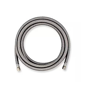 (Everbilt)12ft Universal Polymer Braided Icemaker Water Connector