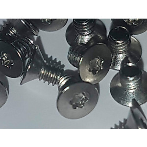 12x Reoplacement Silver Countersunk T5 Laptop Screws M2x3mm will fit DELL XPS 13 9343 Base