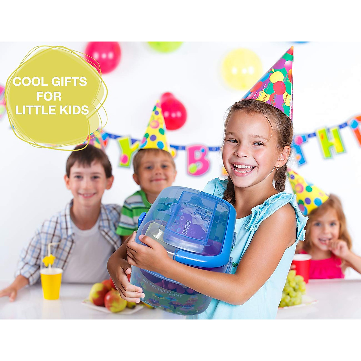 BIRANCO. Flower Garden Building Toys - Build a Bouquet Floral Arrangement Playset for Toddlers and Kids Gifts Age 3, 4, 5, 6 Year Old Girls, Educational STEM Toy (120 PCS)