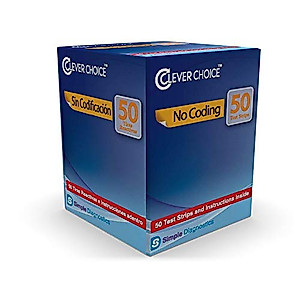 Clever Choice Auto-Code Voice 300 Test Strips
