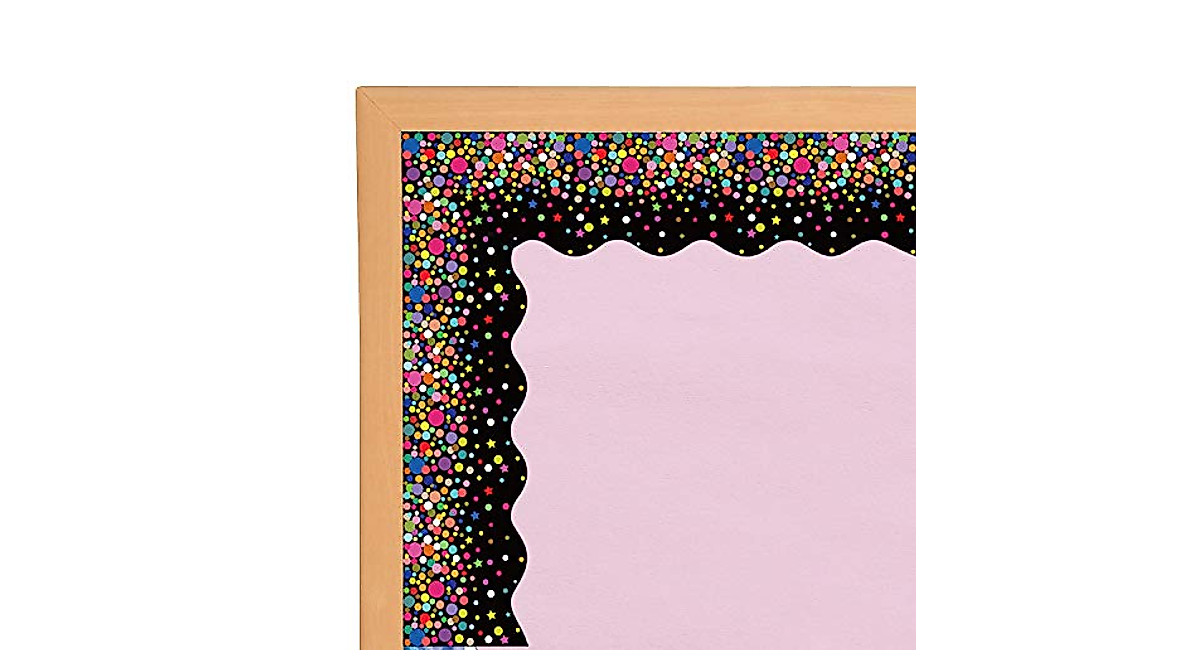 64 Feet Scalloped Bulletin Board Borders for Classrooms