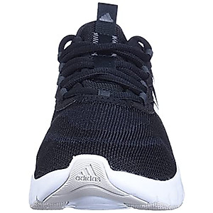 adidas Women's Vario Sport Running Shoe, Black/White/Grey, 7.5