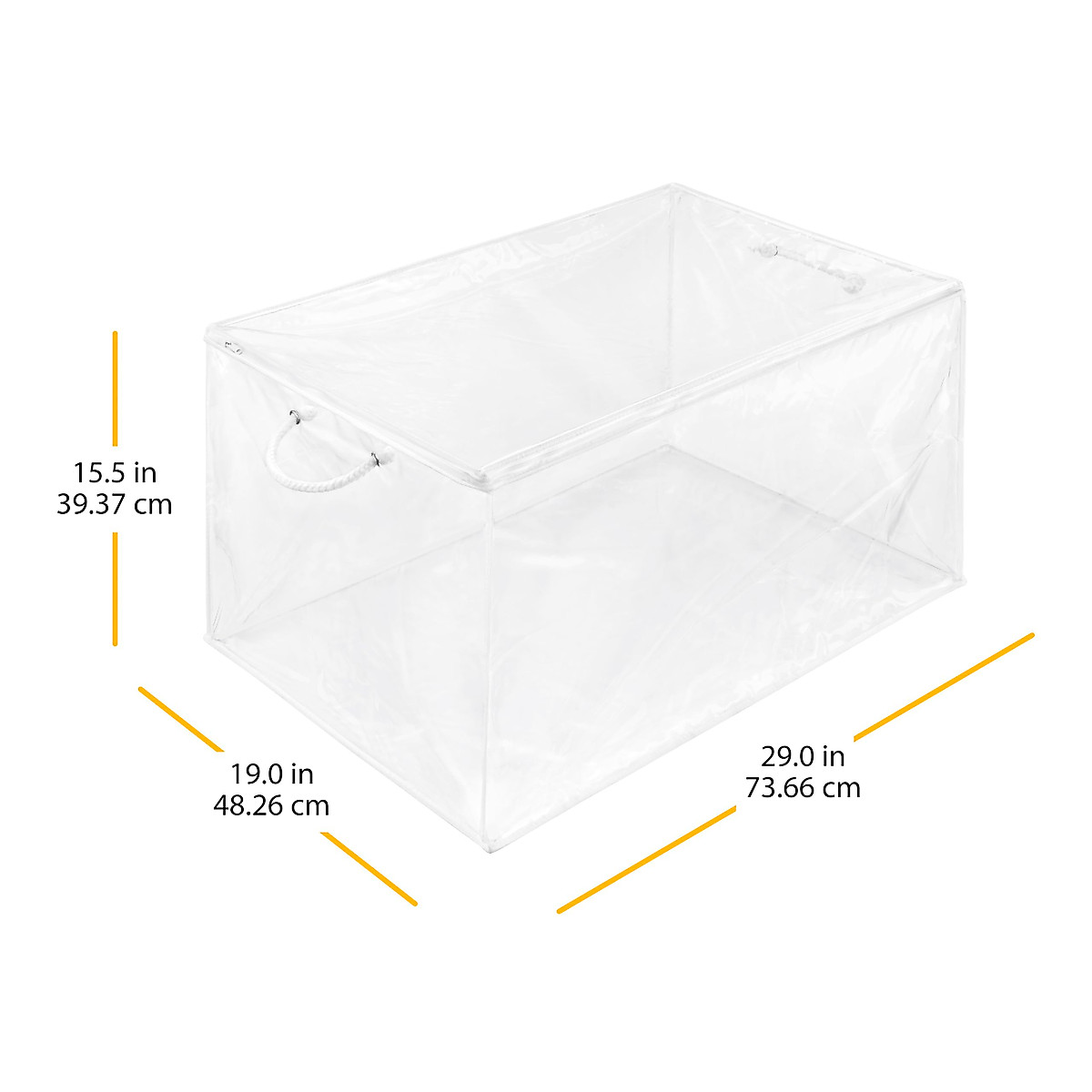 Whitmor Zippered Storage Bag, Jumbo