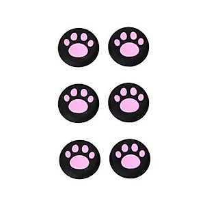 OSTENT 6 x Colorful Analog Joystick Button Protector for Xbox One Controller - Color Pink