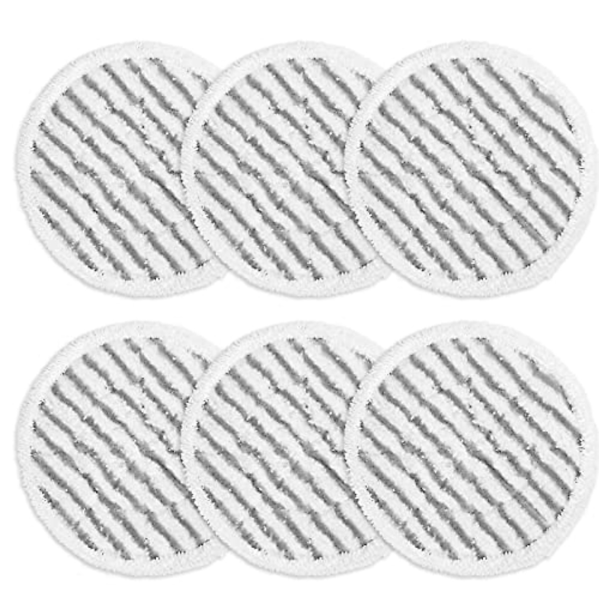 Trajihye 6 Pack Shark S7000AMZ Steam Mop Pads Replacement - Steam Mop Pads for Shark S7000 Series, S7000 S7000AMZ S7001 S7001TGT Steam Mop, Steam & Scrub All-in-One Hard Floor Steam Mop(6 Packs)