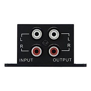 Nobsound Auto Car Amplifier Audio Subwoofer Bass Control Knob Sub Gain Equalizer Regulator Frequency Controller RCA Line Level Adjust