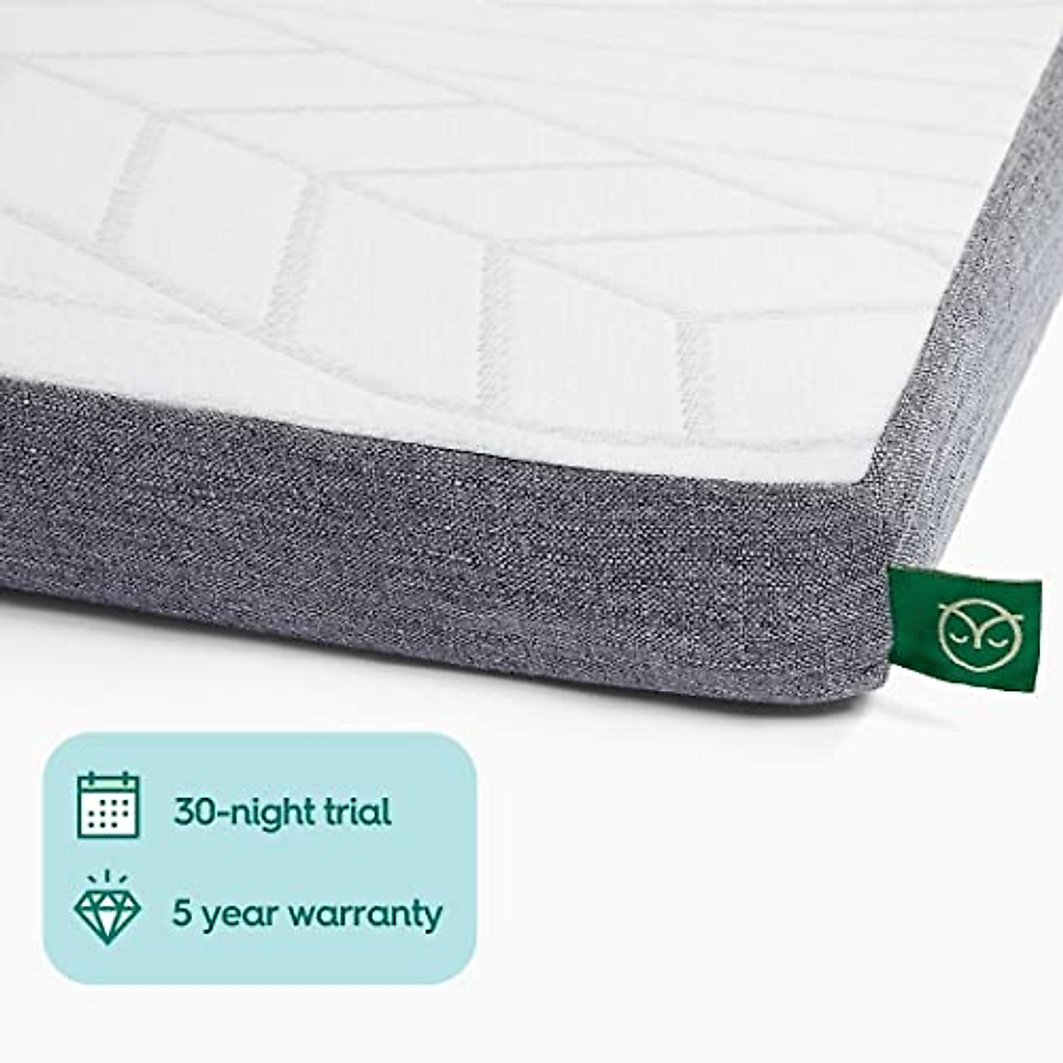 Sleepyhead 3-Inch Queen Mattress Topper - Gel-Infused Memory Foam Topper with Washable Cover - Bedroom Essential (Queen, 3'' Gel Topper)