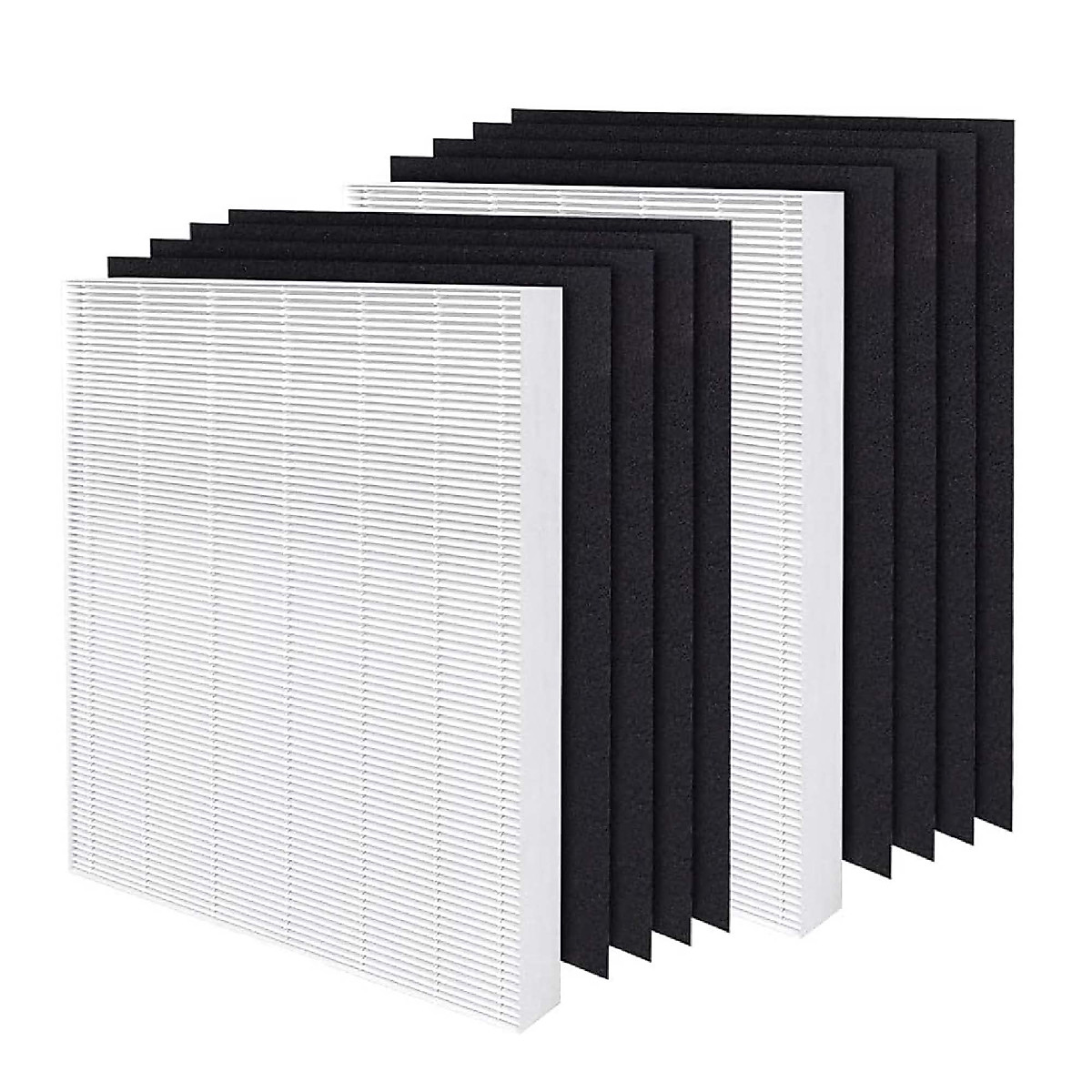 C545 Filter S Replacement Compatible with Winix C545 Replacement Filter, Pack of 2 True HEPA Filter + 8 Activated Carbon Filters. Replaces Winix C545 Filter, Winix Filter S (1712-0096-00)