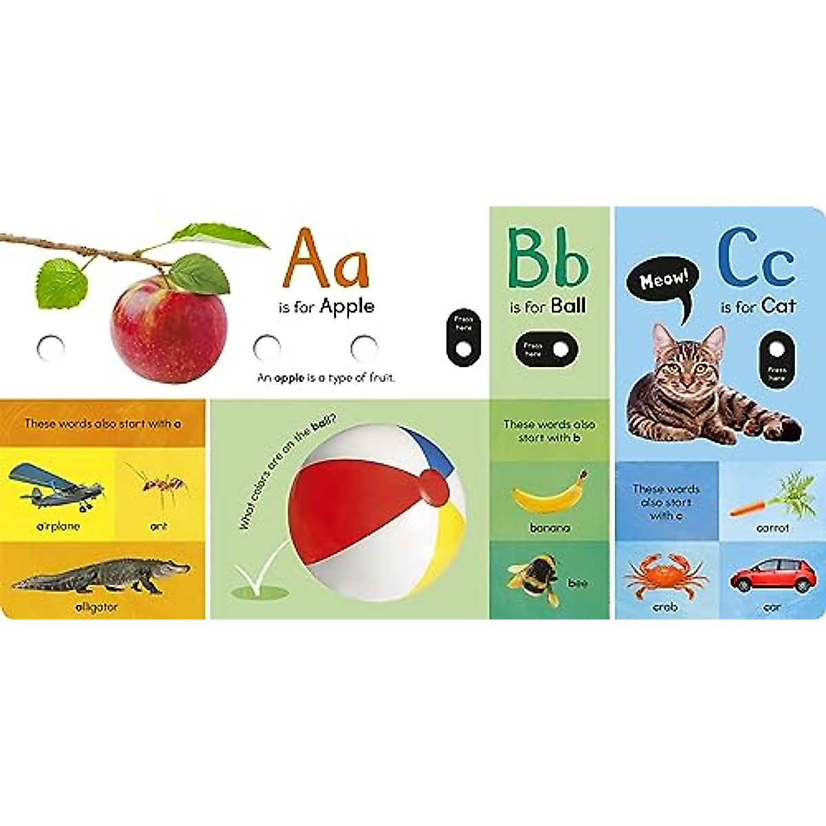 Noisy ABC: A Noisy Introduction to First Words with 26 Spoken Words (My First)