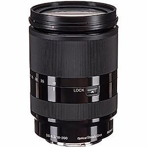 Sony 18-200mm F3.5-6.3 E-Mount Lens SEL18200LE