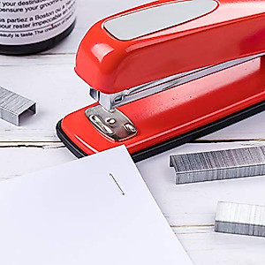 Mr. Pen- Stapler with Staples, Red Stapler, 1000 Staples, Staplers for Desk, Staplers Office, Office Stapler, Desk Stapler, Metal Stapler, Standard Stapler, Stapler and Staple, Stapler Office Supplies