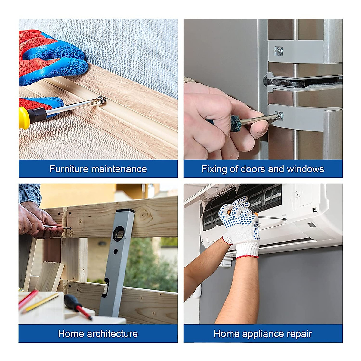 Guard4U 300Pcs M2 304 Stainless Steel Phillips Countersunk/Flat Head Self-Tapping Screws Assortment Kit- Wood Screws M2 x 4mm/ 6mm/ 8mm/ 10mm/ 12mm/ 14mm/ 16mm/ 18mm/ 20mm/ 25mm