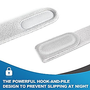 Headgear Compatible with AV Headgear, Replacement Headgear Strap Compatible with AV Headgear Straps, Clips NOT Included, Large