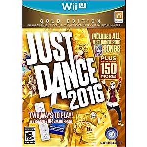 Just Dance 2016 (Gold Edition) Wii U (Renewed)