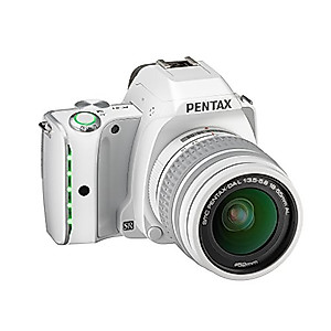 Pentax K-S1 SLR Lens Kit with DA L 18-55 mm Lens (White)