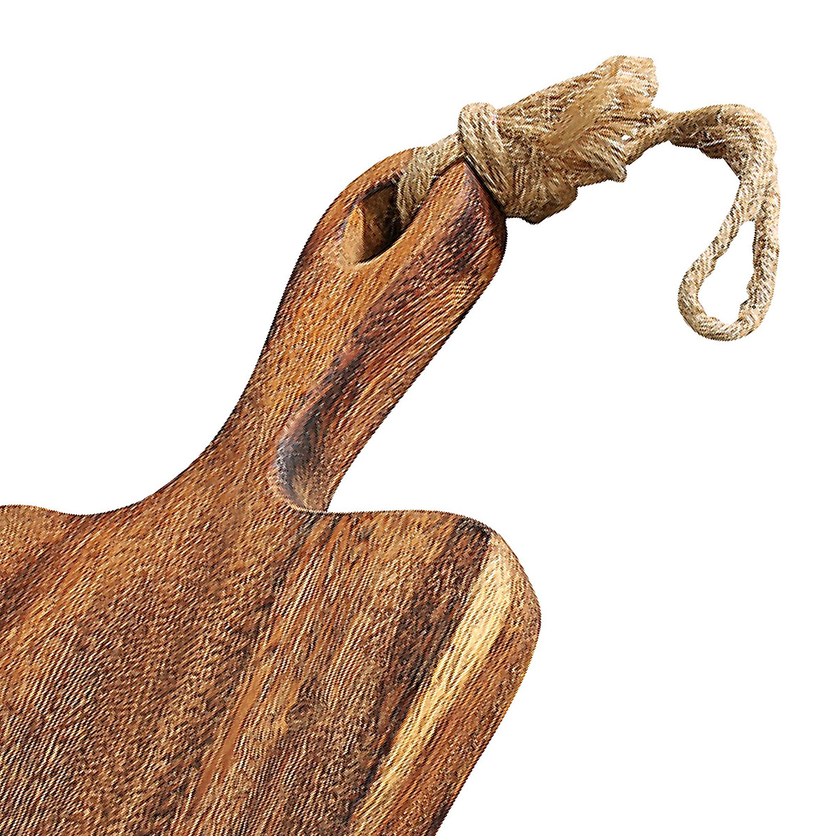 Zassenhaus Acacia Wood Serving Board with Handle, 24-Inch by 8-Inch, Natural