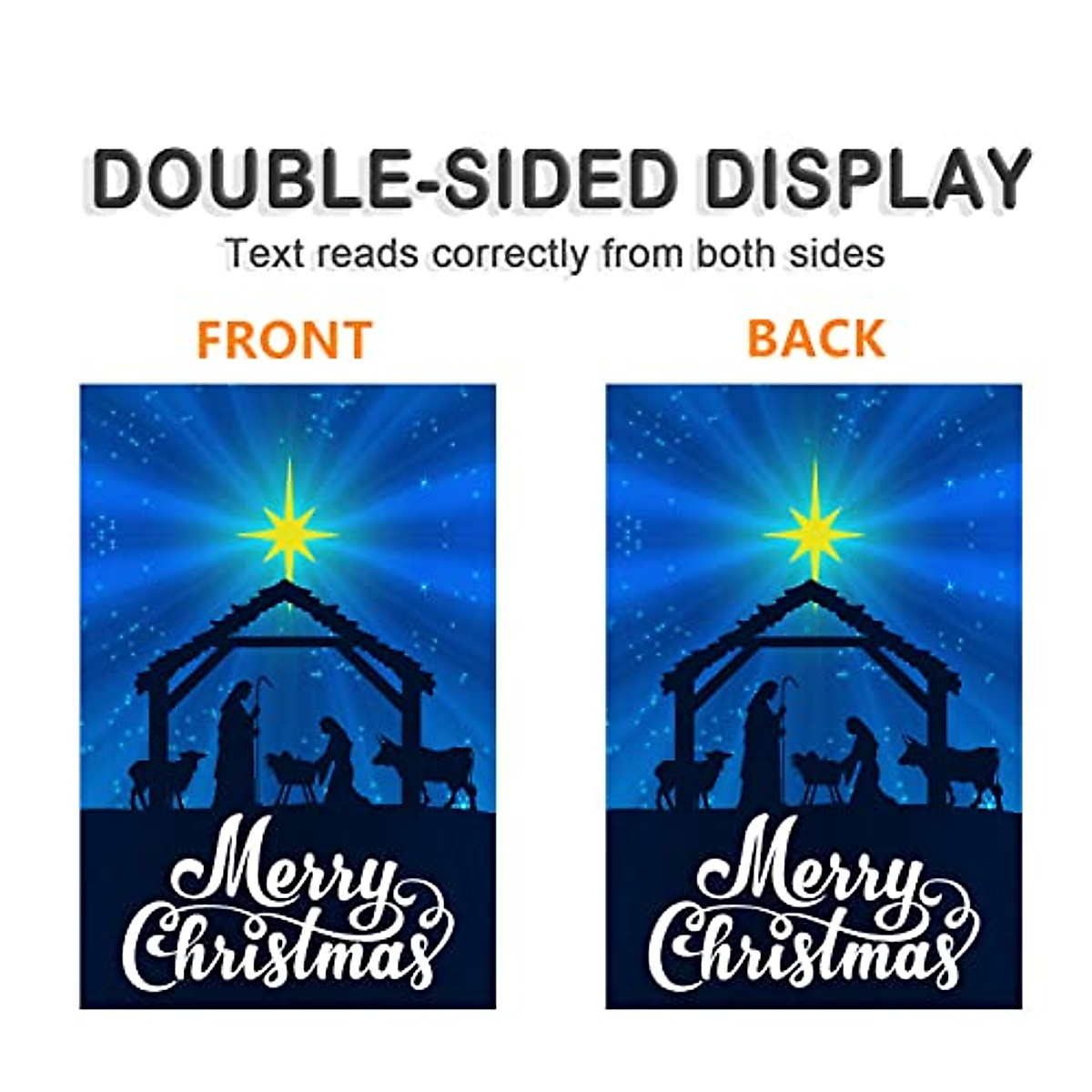 Yileqi Seasonal Garden Flag Set of 12 Double Sided Welcome Spring Easter Garden Flags, Small Yard Flag for Outside Décor 12x18 Inch, with Free Anti-Wind Clip and Stopper