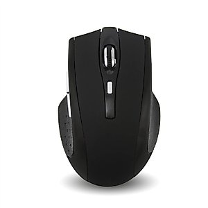 Bluetooth Wireless Mouse,Rechargeable Silent Mouse 16000 DPI 6 Buttons Mice for Notebook PC Laptop Computer Windows/Android Tablet/Microsoft/MacBook Pro (Black 2)