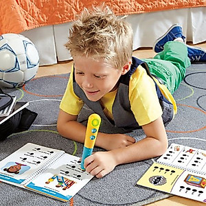 Educational Insights Hot Dots Let's Master 1st Grade Reading Set, Reading Workbooks, 2 Books with 100 Reading Lessons & Interactive Pen, Ages 6+