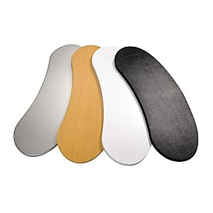 Portable Trade Show Graphic Counter Custom Printed Lightweight with Carrying Case and Shoulder Strap