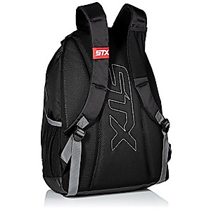 STX Lacrosse AS BPSD BK/XX Sidewinder Lacrosse Backpack, Black
