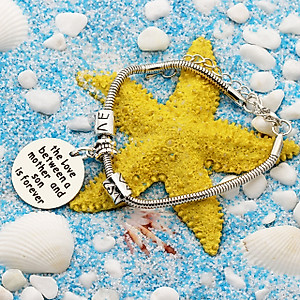 lauhonmin Mother Daughter Mother Son Grandmother Grandson Granddaughter Charm Bracelets Mom Gifts Mother's Day (Mother and Son)