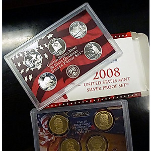 2008 S Silver Proof Set Various US Mint Proof