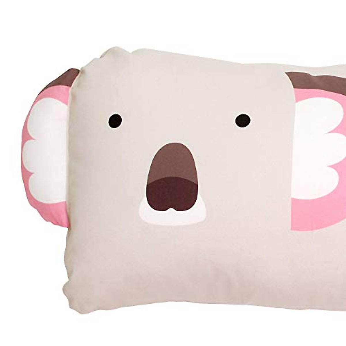 MILO & GABBY Original Animal 3D Toddler Pillowcase for Babies and Kids, 100% Cotton Olive The Koala