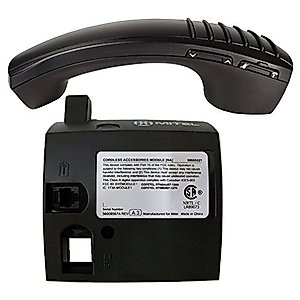Mitel Cordless Handset and DECT Module Bundle, #50005711 | Mitel 5330e, 5340e and 5360e phones | Includes all accessories (Certified Refurbished)