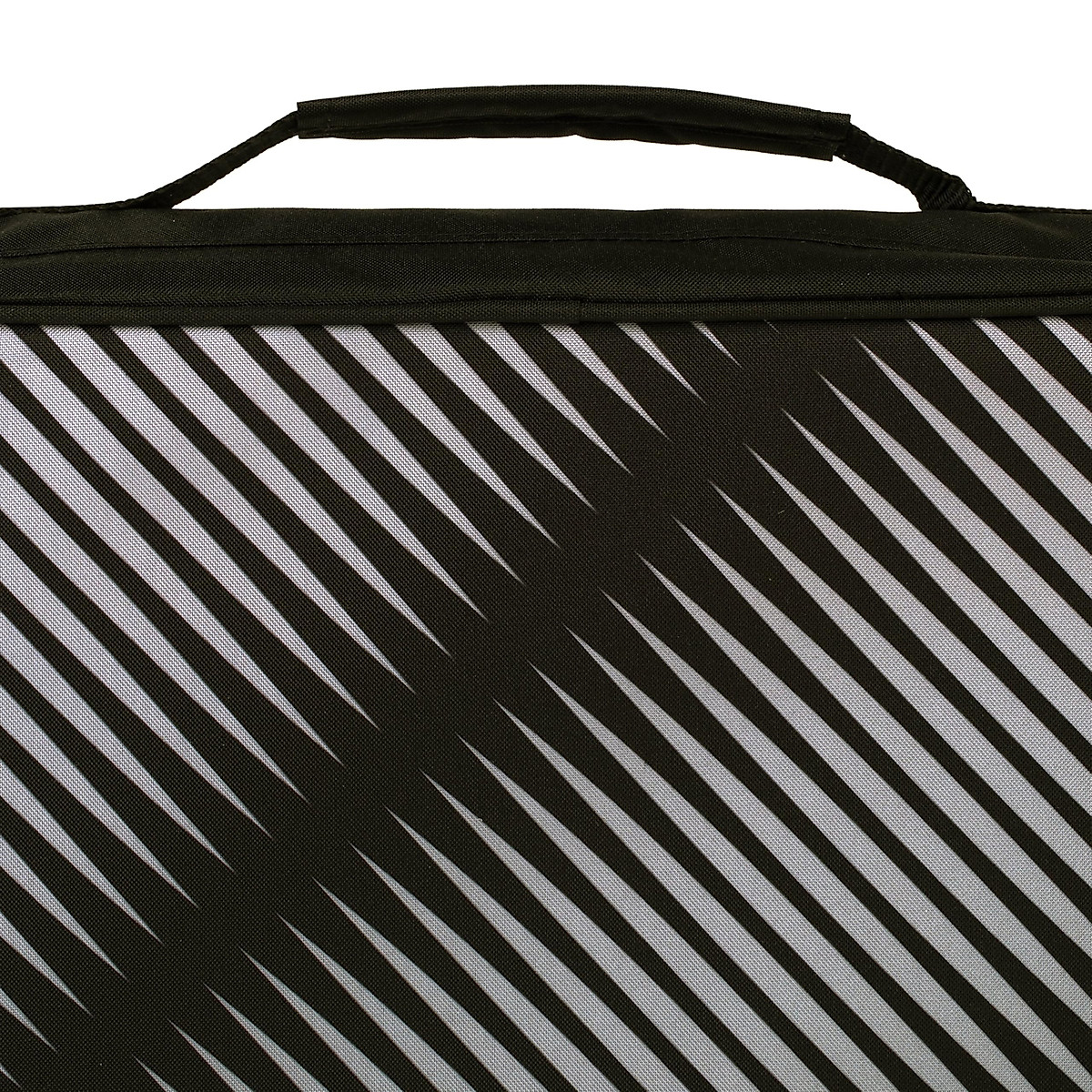 Five Star Zipper Binder, 2 Inch 3-Ring Binder, 6-Pocket Expanding File, 380 Sheet Capacity, Black (72536)