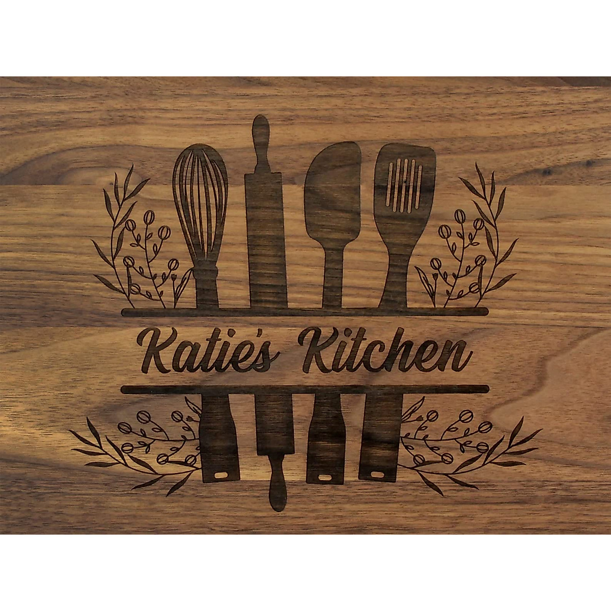 Personalized Gift for Mom Cutting Board, Mothers Day Gift, Personalized Cutting Board for Wife, Laser Engraved Gift, Custom Cutting Board for Her, Handmade in the USA