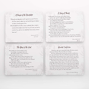 Christian Art Gifts Prayer Cards In Tin | My Prayers – 50 Double Sided Cards | Bible Verse Encouraging Gift for Women