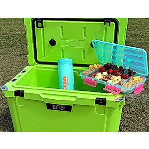 SubSafe Charcuterie Safe - Waterproof Tackle Box Container Keeps Snacks Fresh & Dry On the Go - Fill With Cured Meats, Cheese, Nuts -Perfect for the Boat, Beach, Parties, Picnics, Tailgating & More