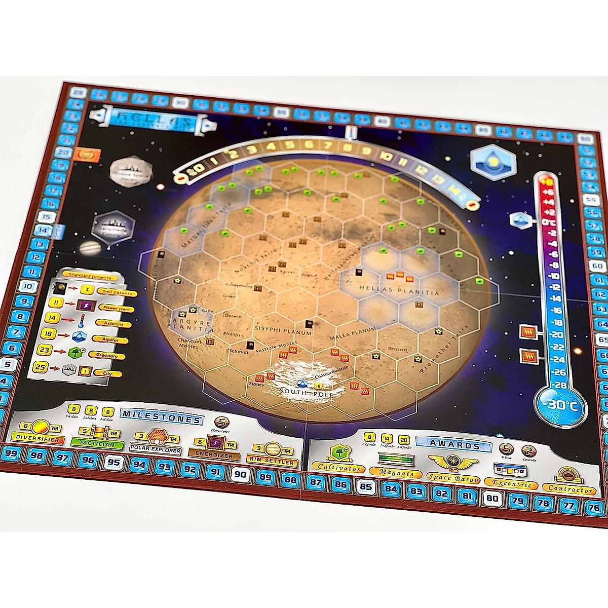 Terraforming Mars: Hellas Elysium - The Other Side of Mars Expansion by Stronghold Games, Strategy Board Game