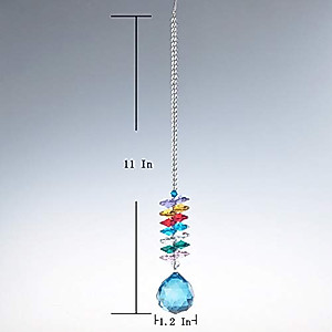 H&D 30mm Crystal Ball Prism Rainbow Collection Hanging Suncatcher for Chandelier Parts Wedding Favors