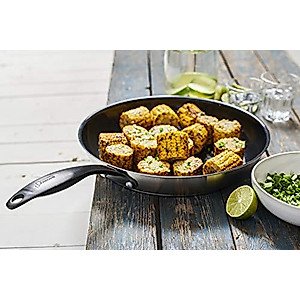 Kitchen Stories by GreenPan Healthy Ceramic Nonstick Stainless Steel Frying Pan, 8"