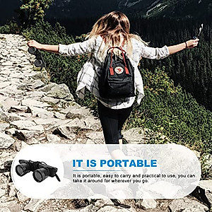 BESPORTBLE Eyeglasses Binocular Hands-Free Binocular Glasses 3 x 28 Binocular for Fishing Bird Watching Travel Sightseeing Outdoor Sports Concerts Theater Opera TV