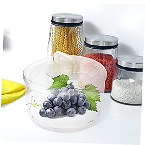 SECFOU Soup Bowl Fruit Bowl with Lid Trifle Bowl Glass with Lid Mixing Bowls Glass Vegetable Bowl Casserole Dish Glass Bowls with Lids Fruit Bowl for Restaurant Bowl for Home Clear Bowls