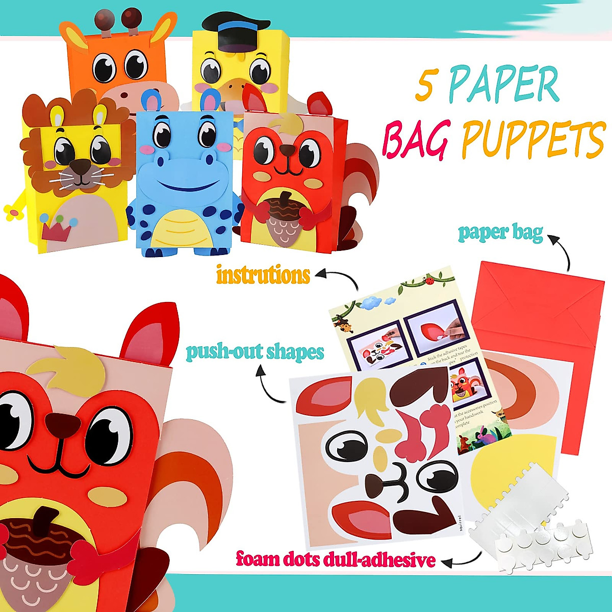 Mojitodon All-Inclusive Toddler Art and Craft Activity Kit - Includes 35 Deluxe Pre-Packed Projects for Creative Kids Aged 3-8, Along with Instructions and Materials