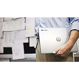 HP Pro C645 Chromebook Enterprise 14” HD WLED (AMD Dual-Core Athlon 3050C, 8GB RAM, 64GB eMMC SSD) Narrow Bezel Business Laptop, B&O Audio, 2 x USB-C, HDMI, 3-Cell 58whr, Silver, Chrome OS - 2022