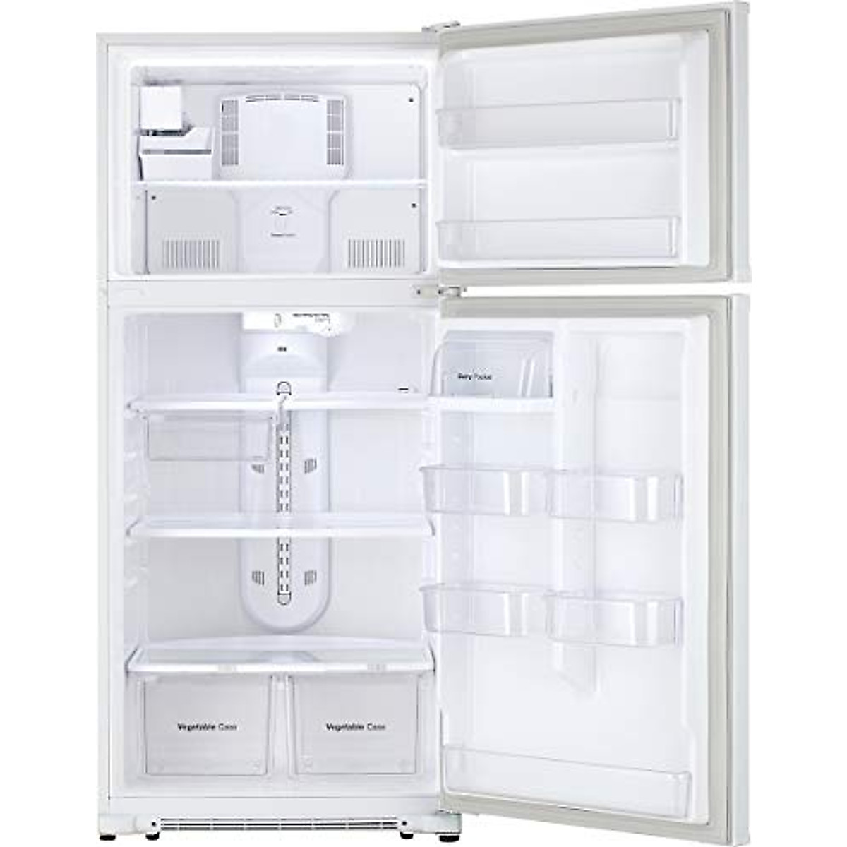 Winia WTE18HSWMD 18 Cu. Ft. Top Mount Refrigerator With Factory Installed Ice Maker - White