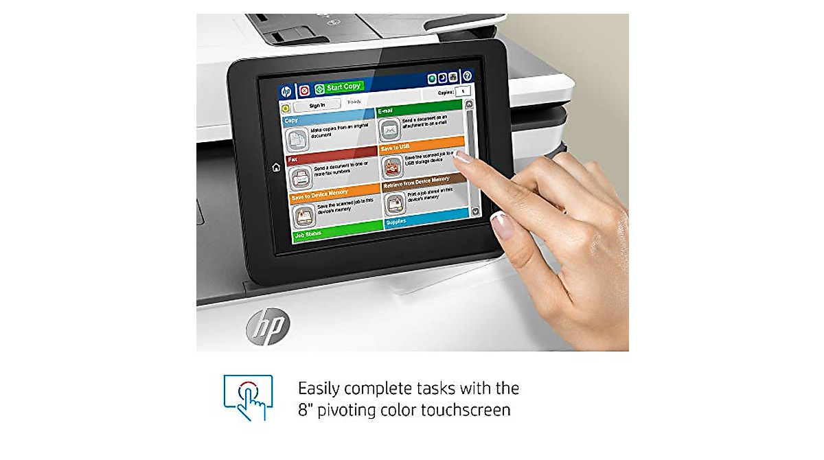 HP PageWide Enterprise Color 586f Printer - Fast & Efficient