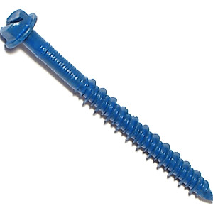 Hard-to-Find Fastener 014973210588 Hex Head Tapcon Screws, 3/16 x 2-1/4-Inch, 20-Piece