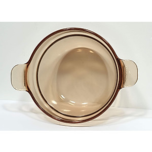 Vision Ware Amber Glass Double Boiler Only Insert V-20-b