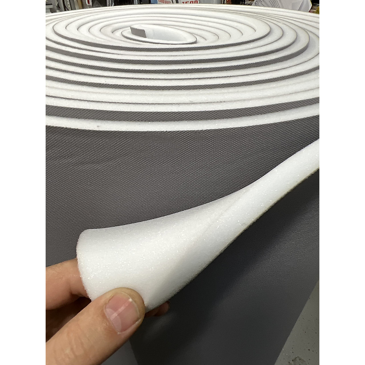 BayTrim Sew Foam Padding W/Scrim Backing 54" Wide Sold PER Yard (1/2" (0.5"))