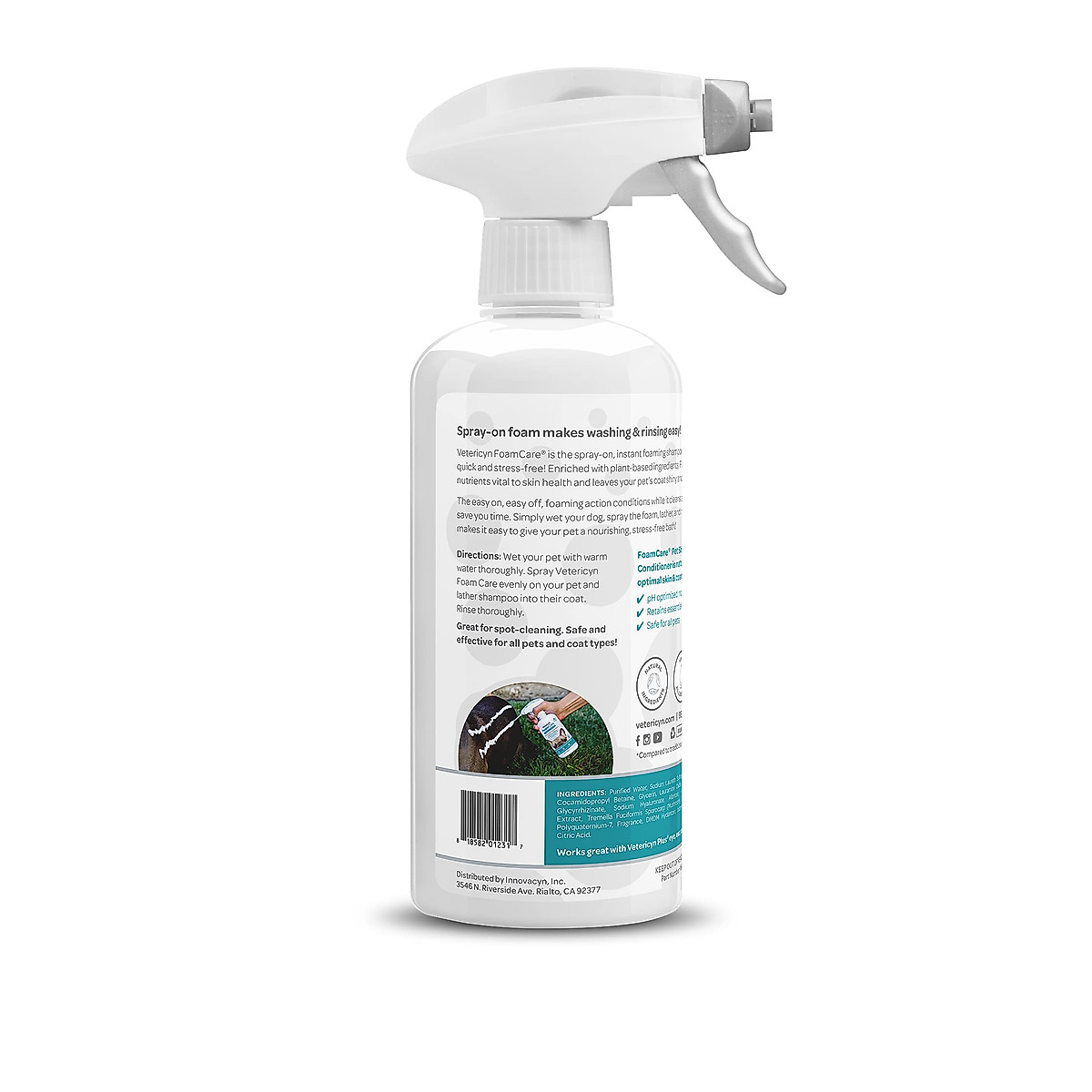 Vetericyn All-in 1 Multifunctional Dog Supplement and FoamCare Spray-On Plant-Based Dog Shampoo and Conditioner